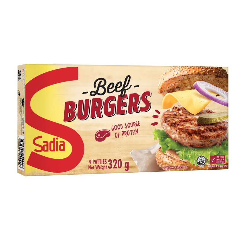 Buy Quality Beef Burger Patties Online | Sadia Singapore