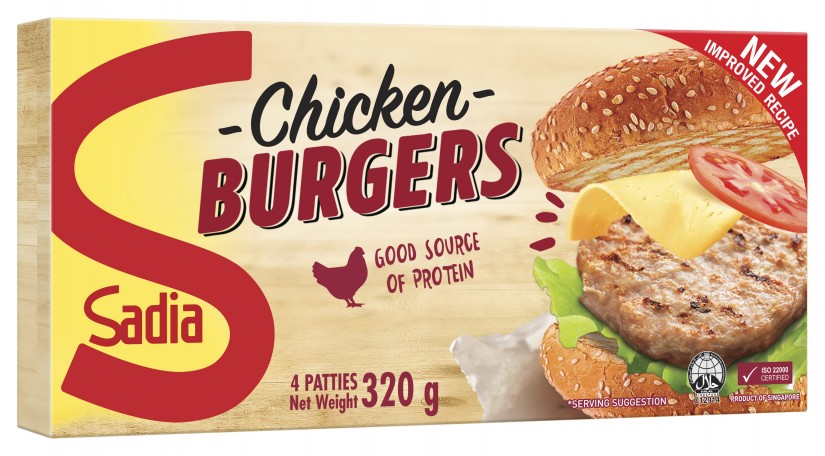 Buy Quality Chicken Burger Patties Online | Sadia Singapore