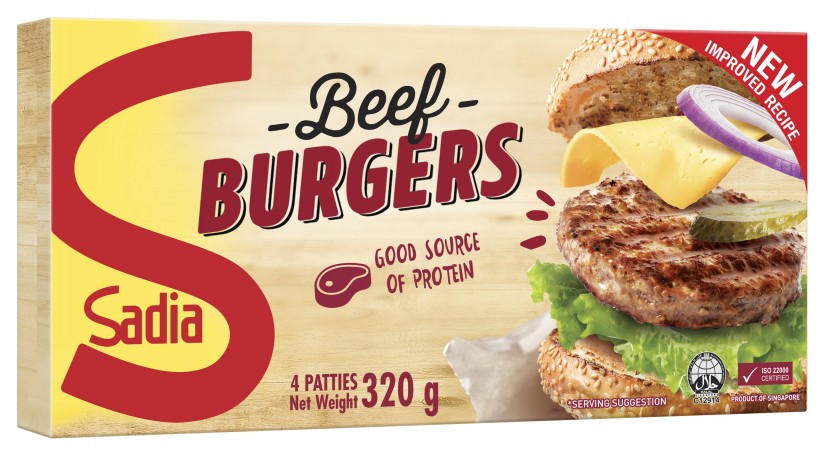 Buy Quality Beef Burger Patties Online | Sadia Singapore