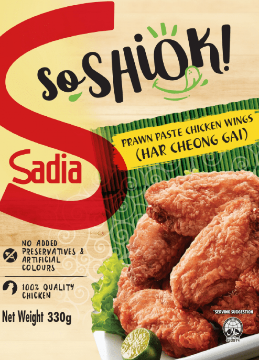 Buy Fully-cooked, Sadia Prawn Paste Chicken Wings (Har Cheong Gai ...